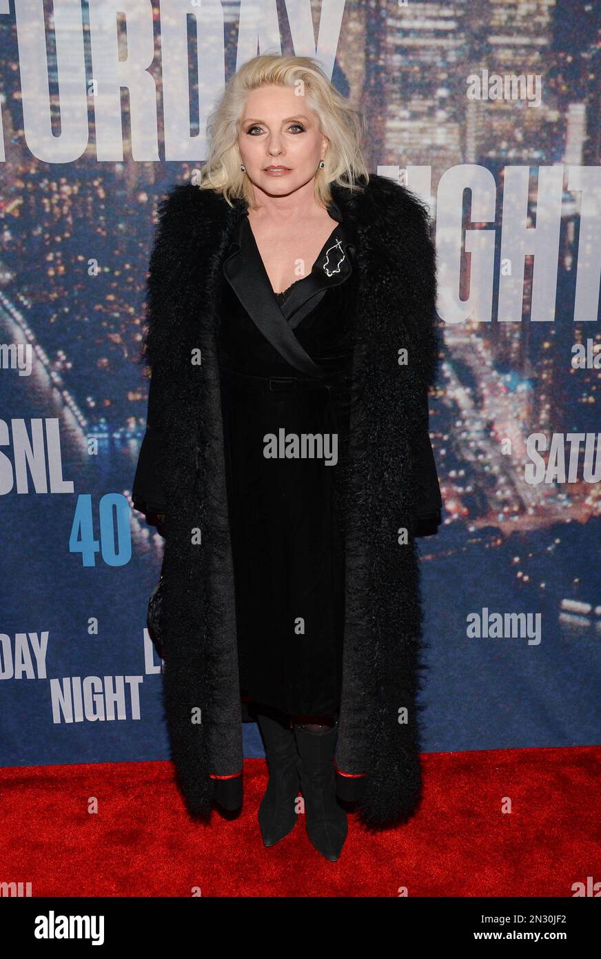 Debbie Harry attends the SNL 40th Anniversary Special at Rockefeller ...