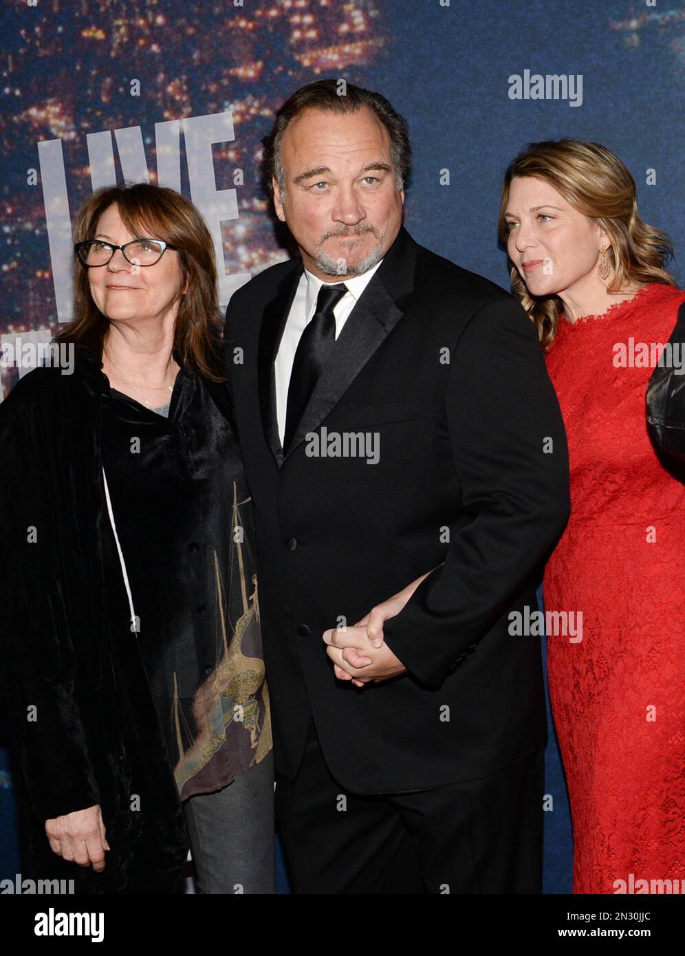Actor James Belushi arrives with John Belushi's widow, Judith Belushi ...