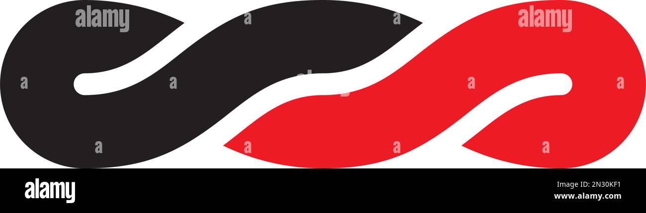 infinity loop symbol logo icon design Stock Vector Image & Art - Alamy