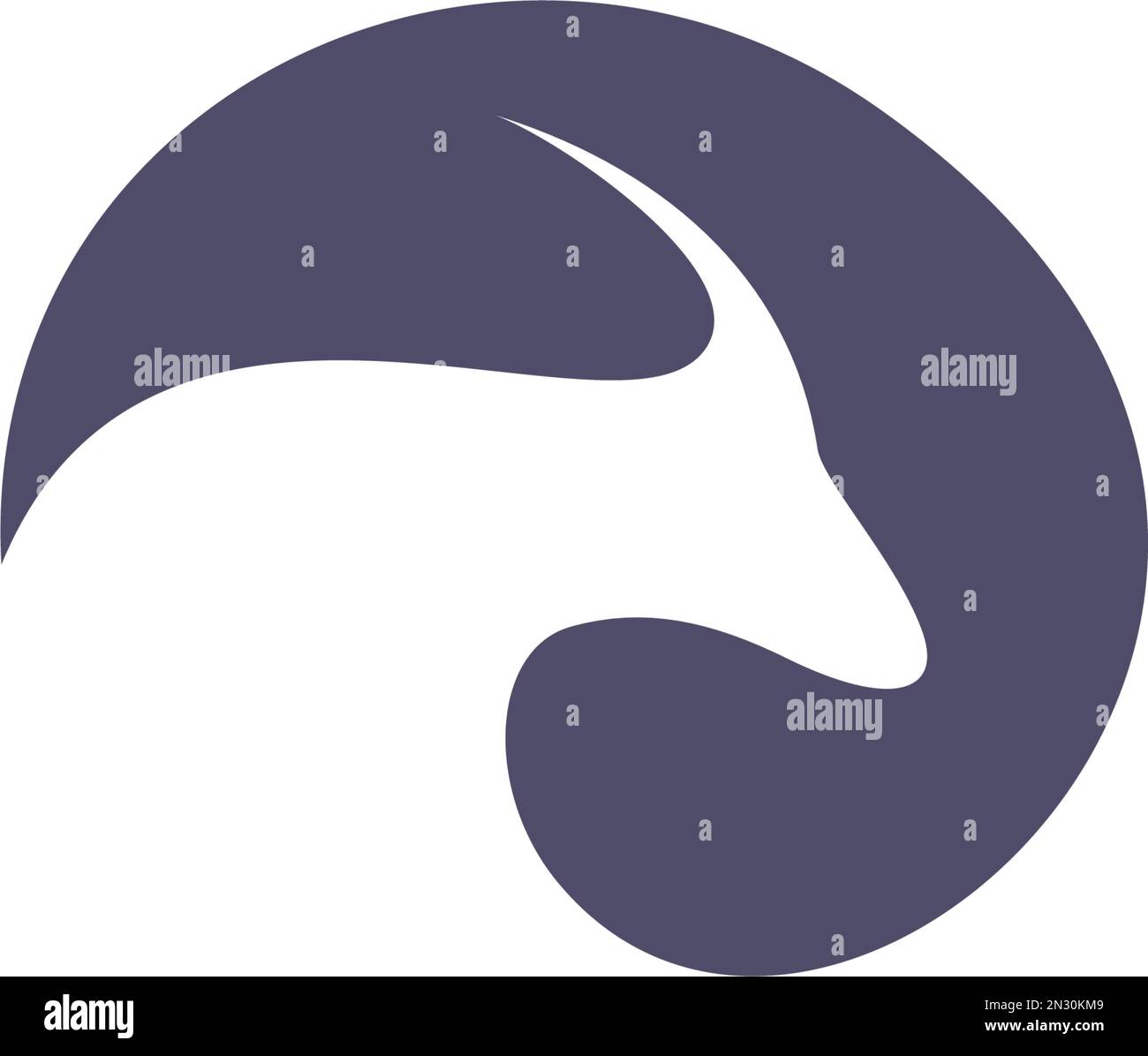 Goat abstract logo design hi-res stock photography and images - Alamy