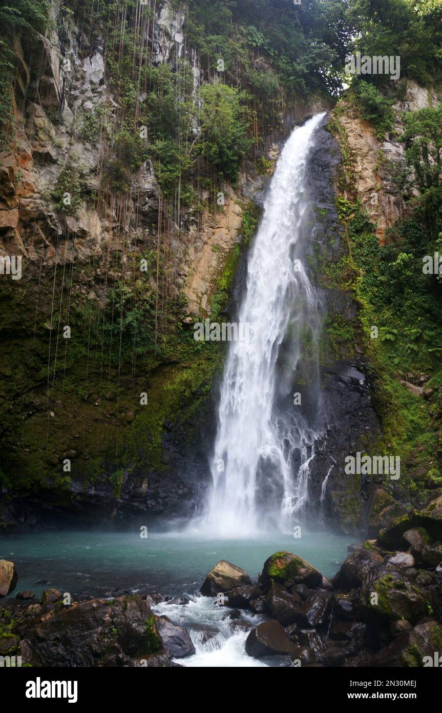 This January 2015 photos shows Victoria Falls on the Caribbean island ...