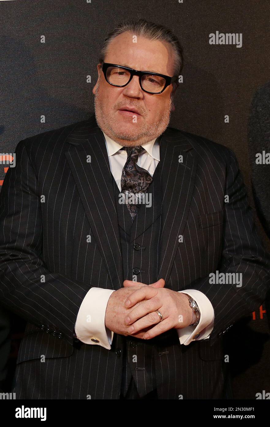 Actor Ray Winstone reacts as he arrives for the World Premiere of The ...