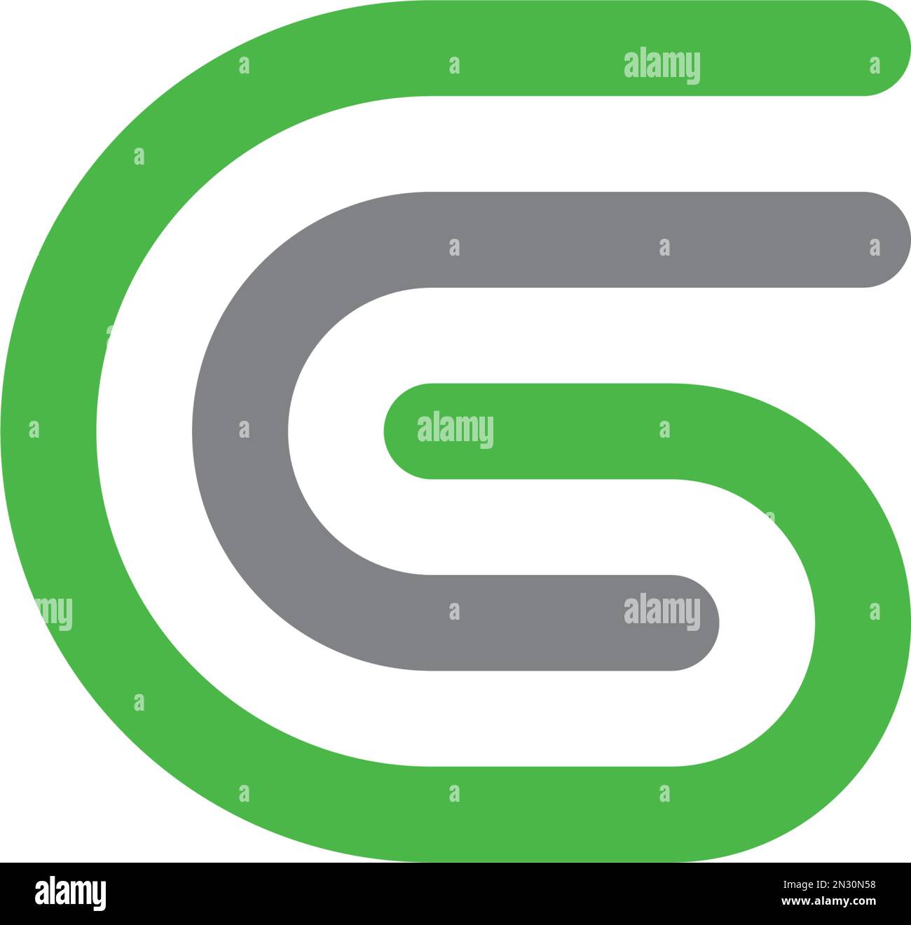 G logo symbol hi-res stock photography and images - Alamy