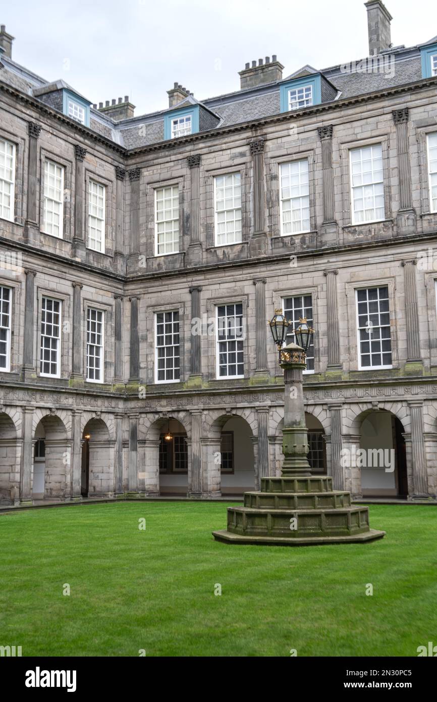 Holyroodhouse Palace Apartments Stock Photo - Alamy