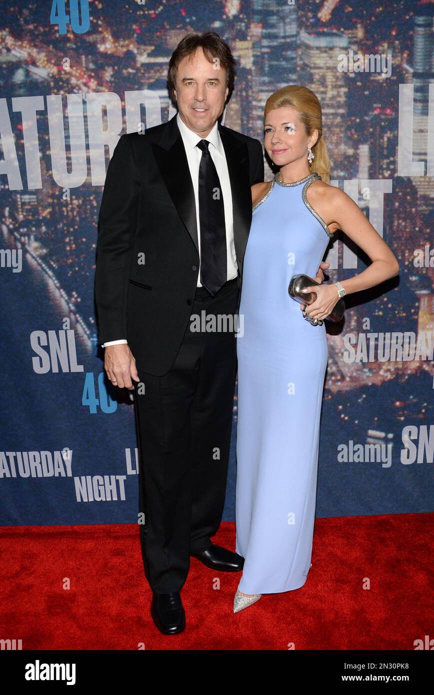 Kevin Nealon and wife Susan Yeagley attend the SNL 40th Anniversary ...