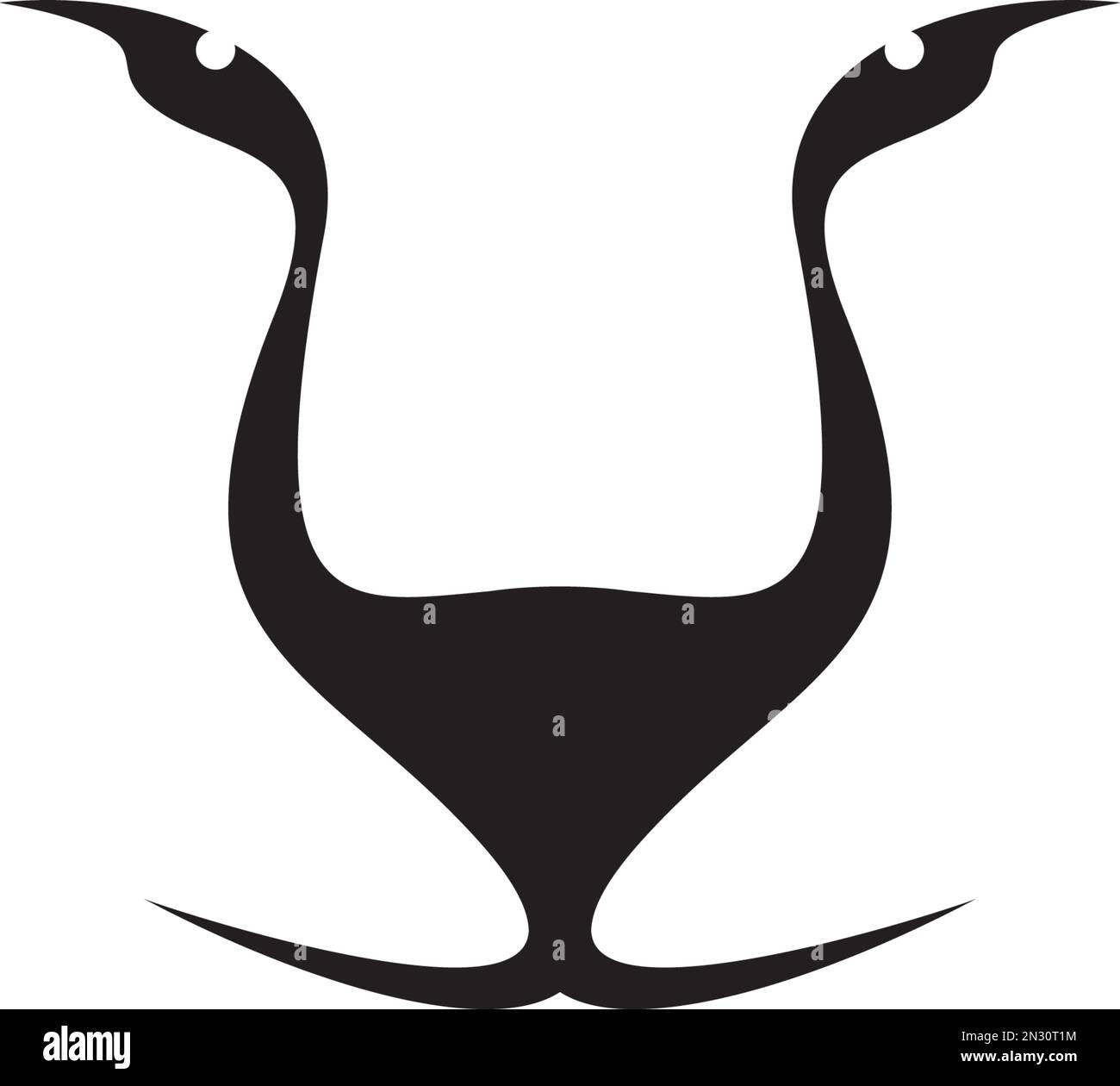 Stylized face logo hi-res stock photography and images - Alamy