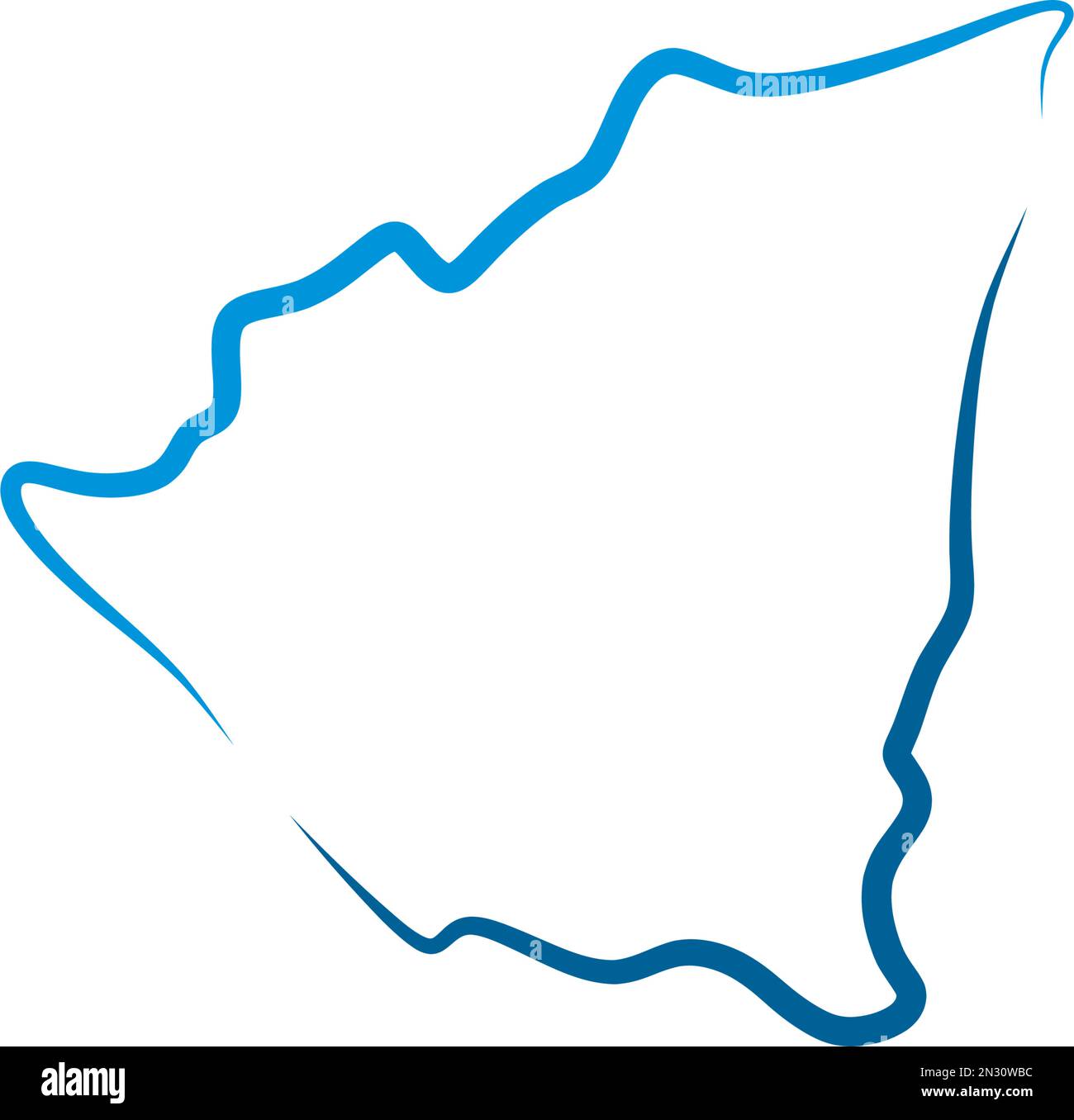 nicaragua map vector logo icon symbol Stock Vector Image & Art - Alamy