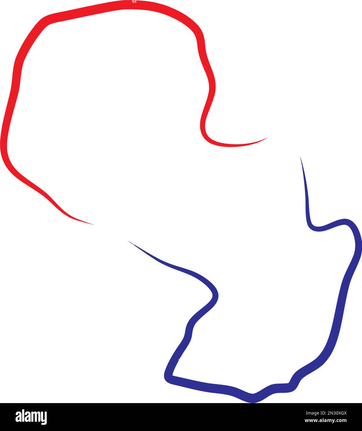 paraguay map vector logo icon symbol Stock Vector Image & Art - Alamy