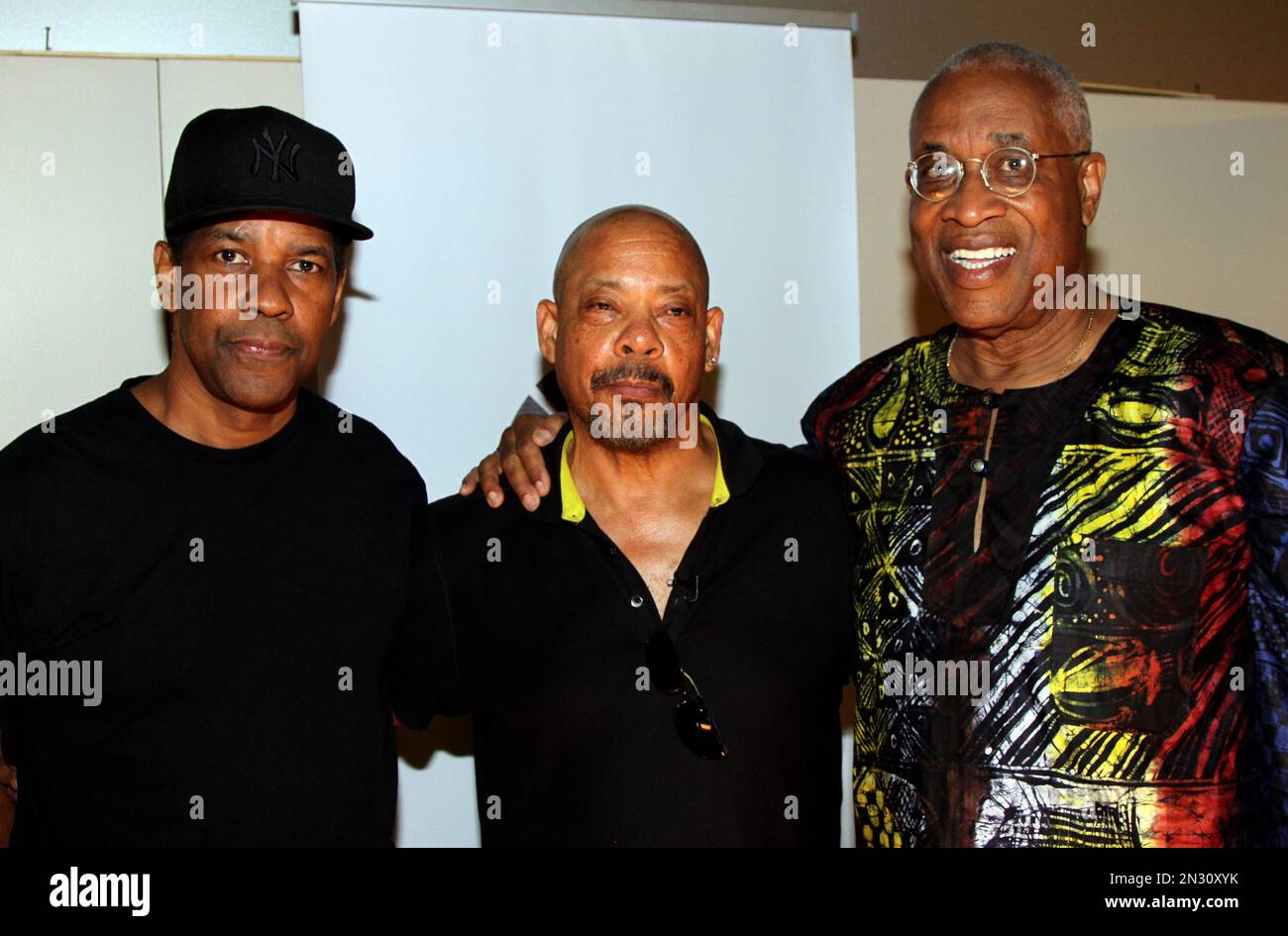Actor Denzel Washington, director Carl Franklin and PAFF director Ayuko ...
