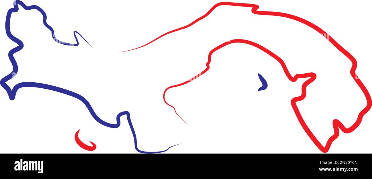 panama map vector logo icon symbol Stock Vector Image & Art - Alamy