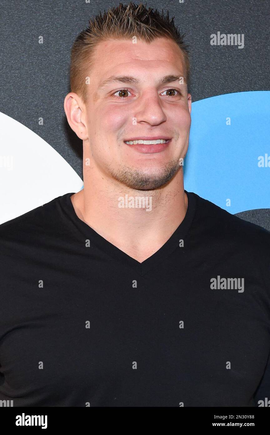 NFL player Rob Gronkowski attends the GQ and NBA All-Star Style ...