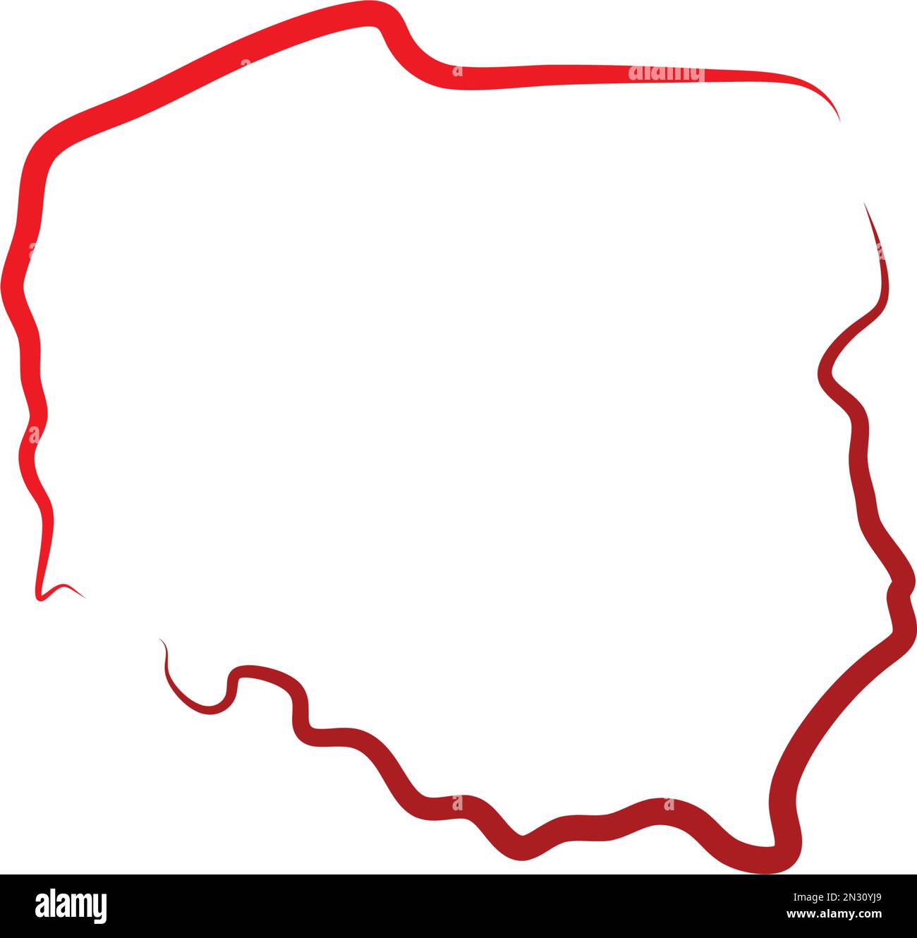 poland country map logo icon symbol Stock Vector Image & Art - Alamy