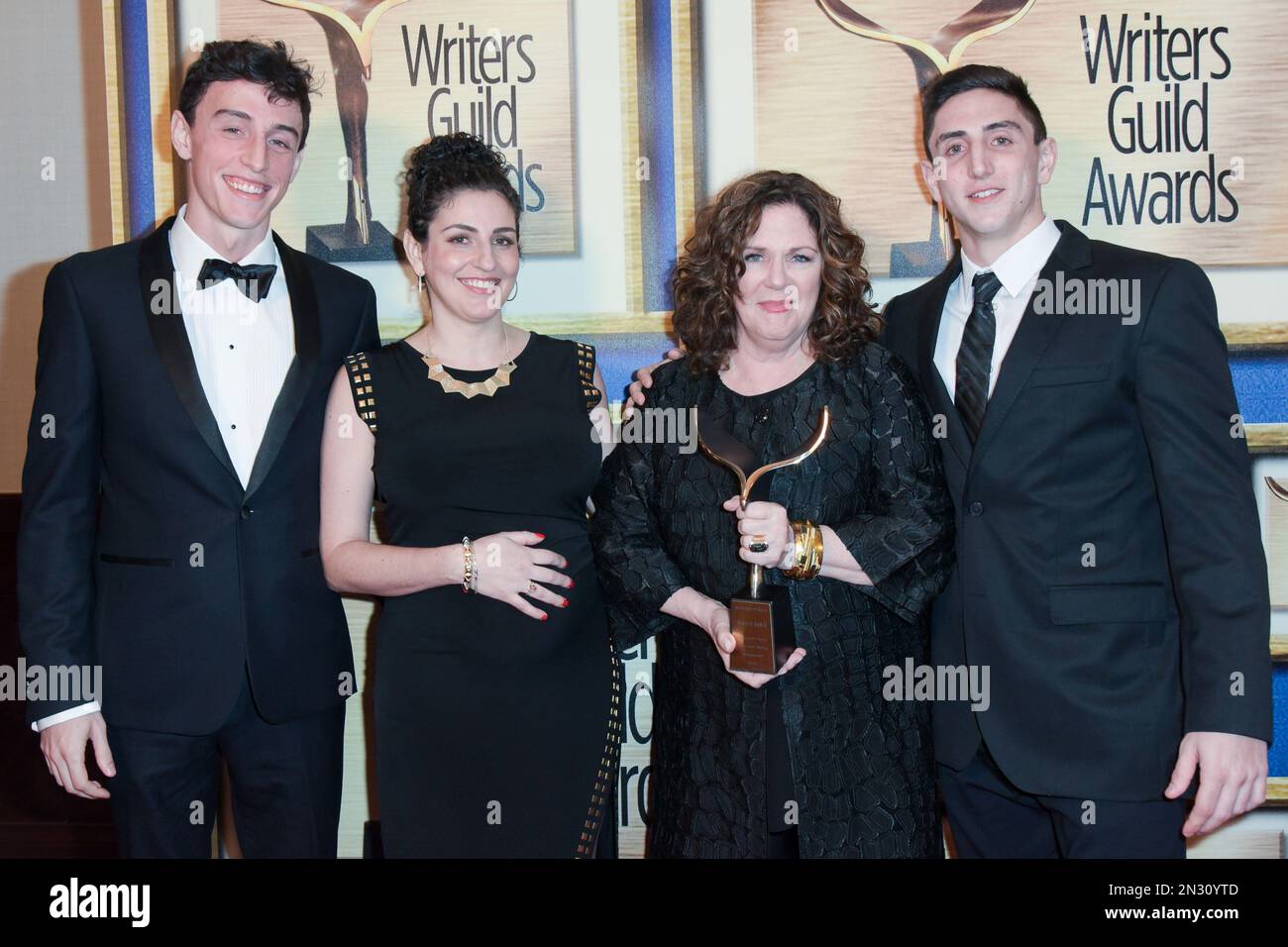 From left, Daniel Ramis, Violet Ramis, Erica Mann Ramis and Julian ...
