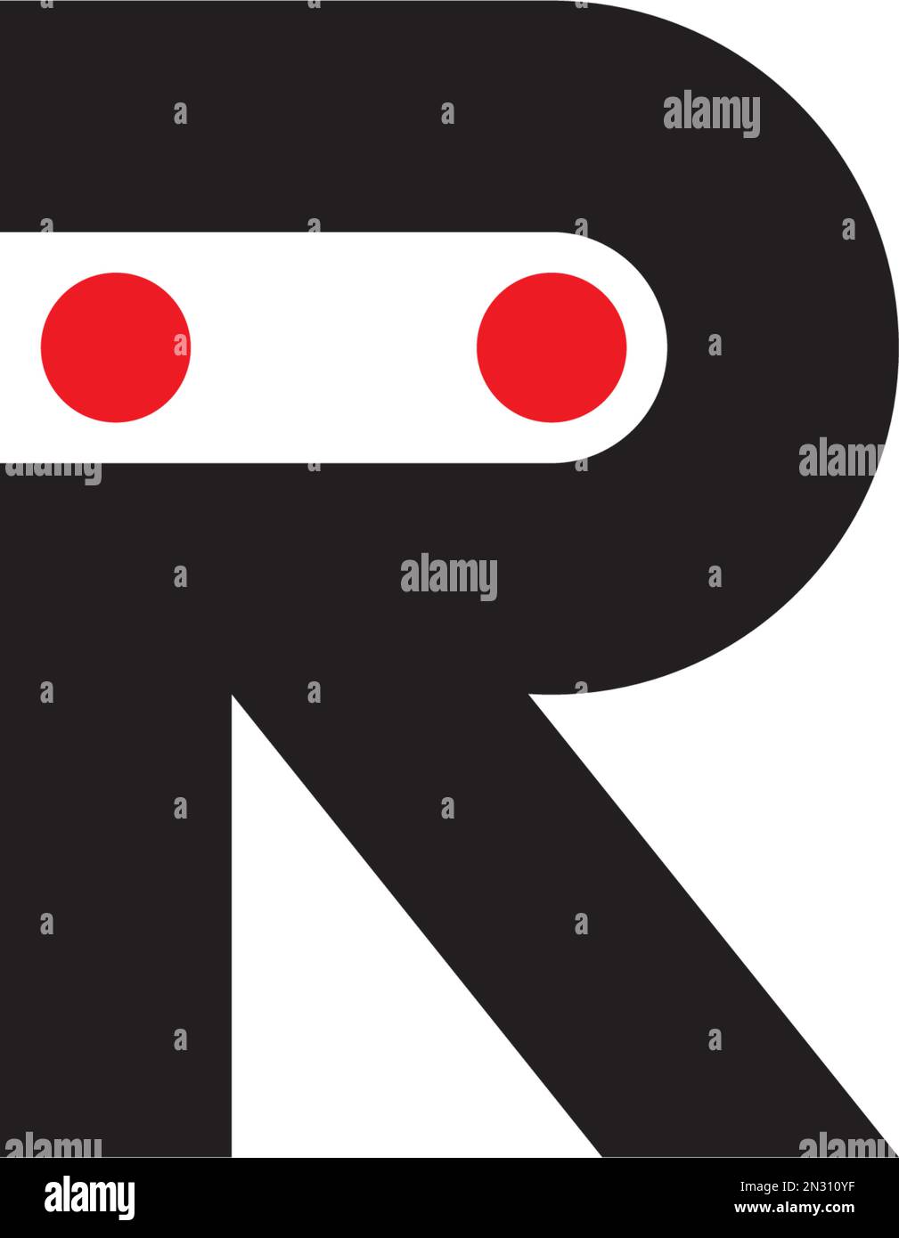 Robotic logo Stock Vector Images - Alamy