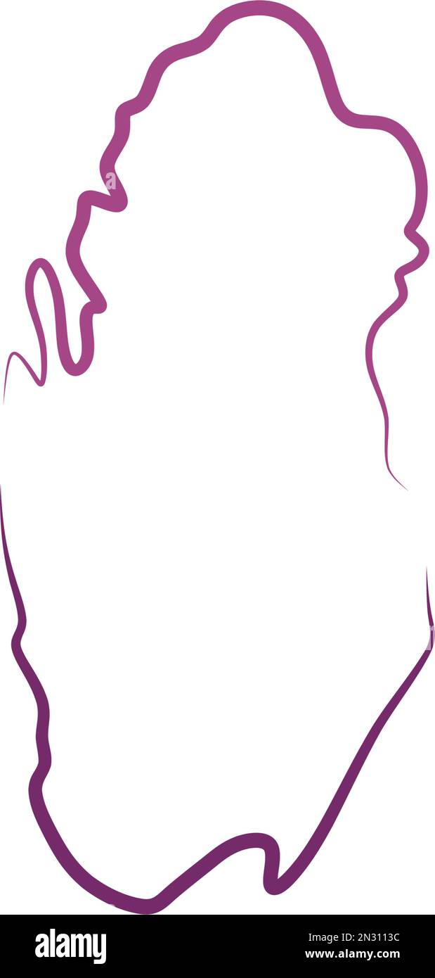 qatar map logo vector icon symbol Stock Vector Image & Art - Alamy