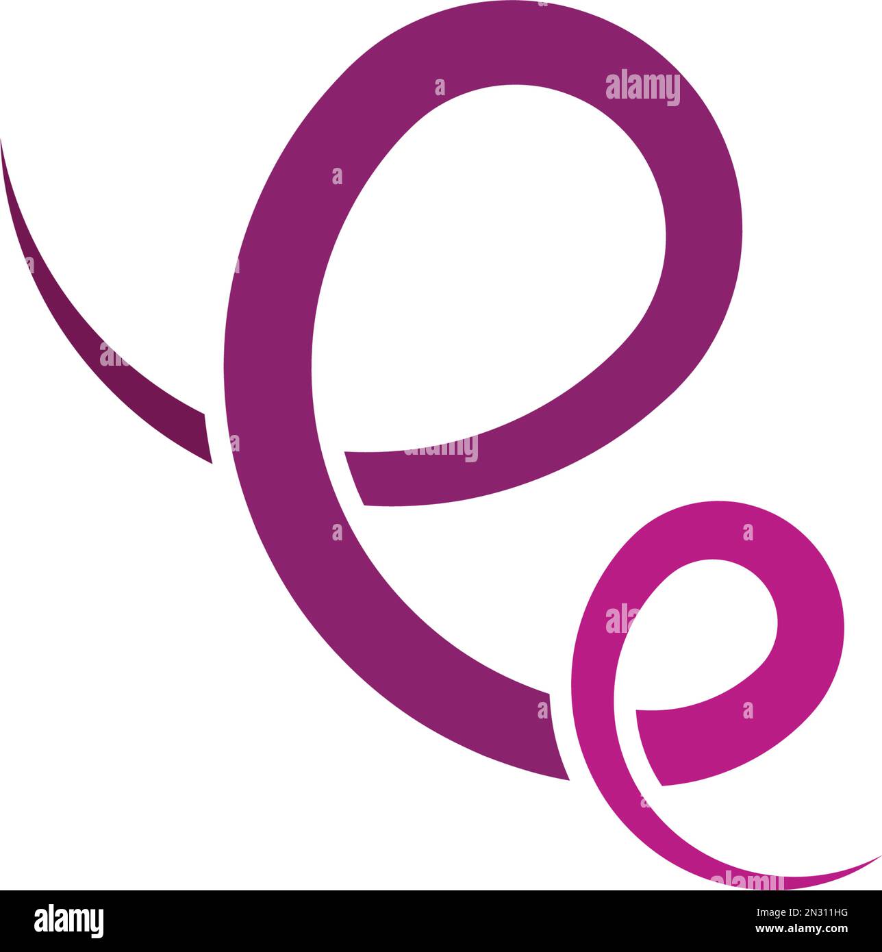 spiral spring letter e logo vector design Stock Vector Image & Art - Alamy