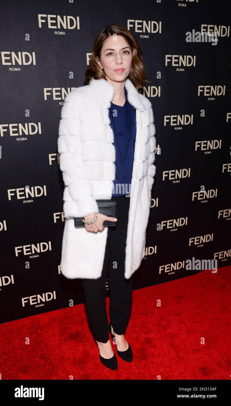 Sofia Coppola attends Fendi's New York Flagship Boutique opening ...