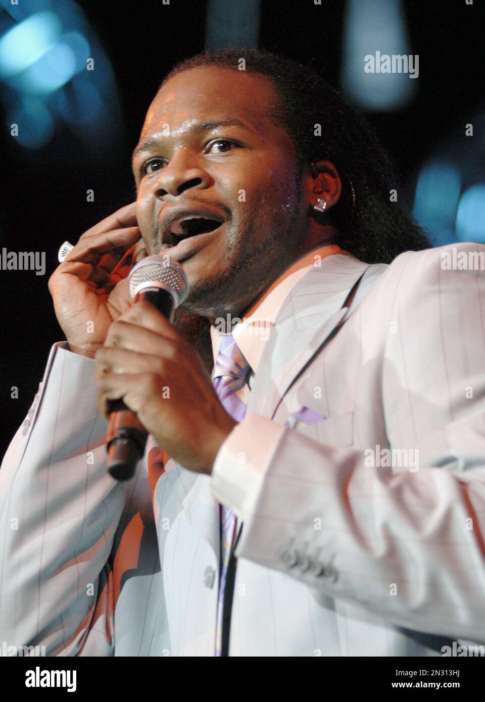 FILE - In this July 2, 2006 file photo Jaheim performs at the Essence ...
