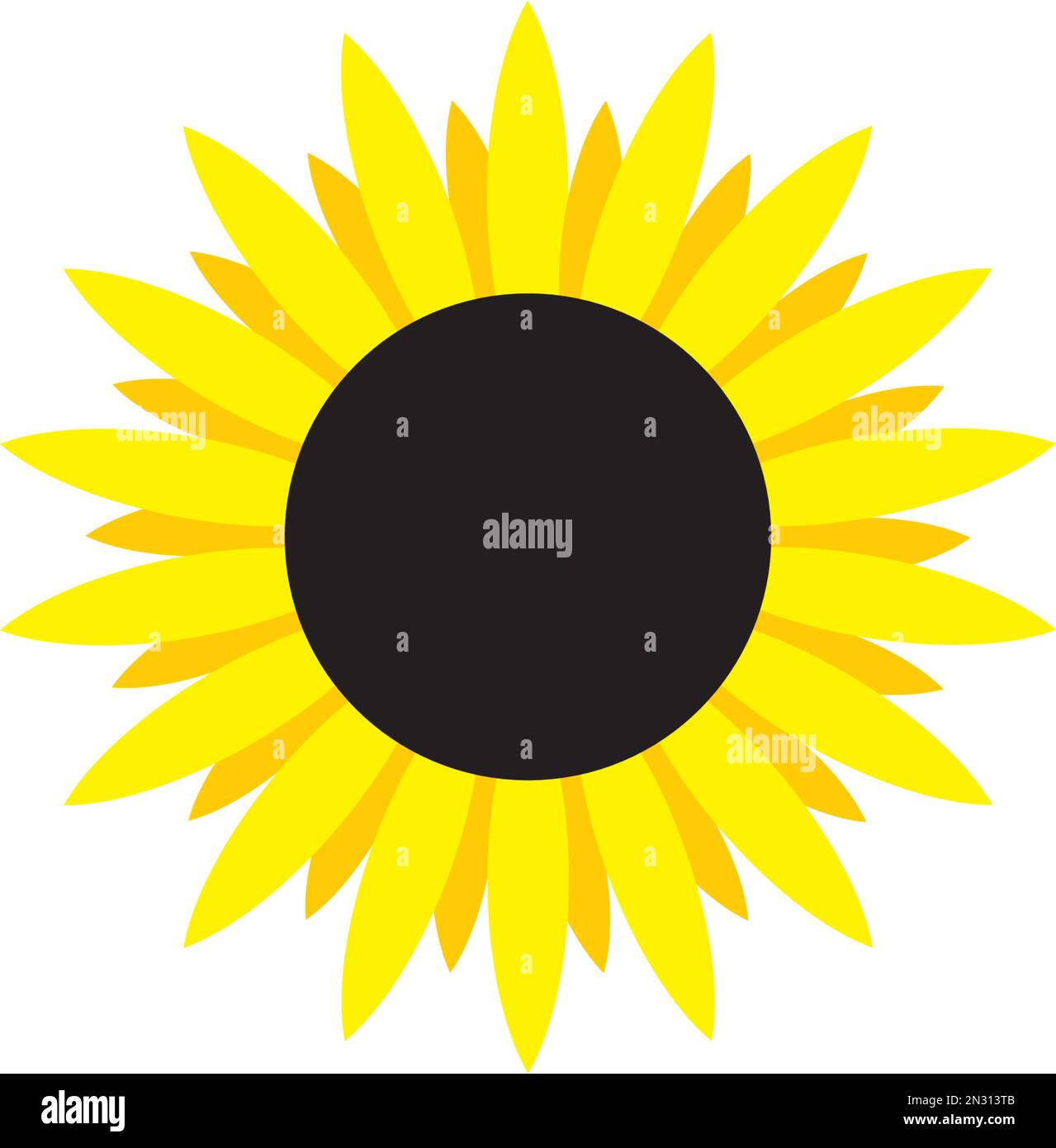 sunflower logo vector icon illustration design Stock Vector Image & Art ...