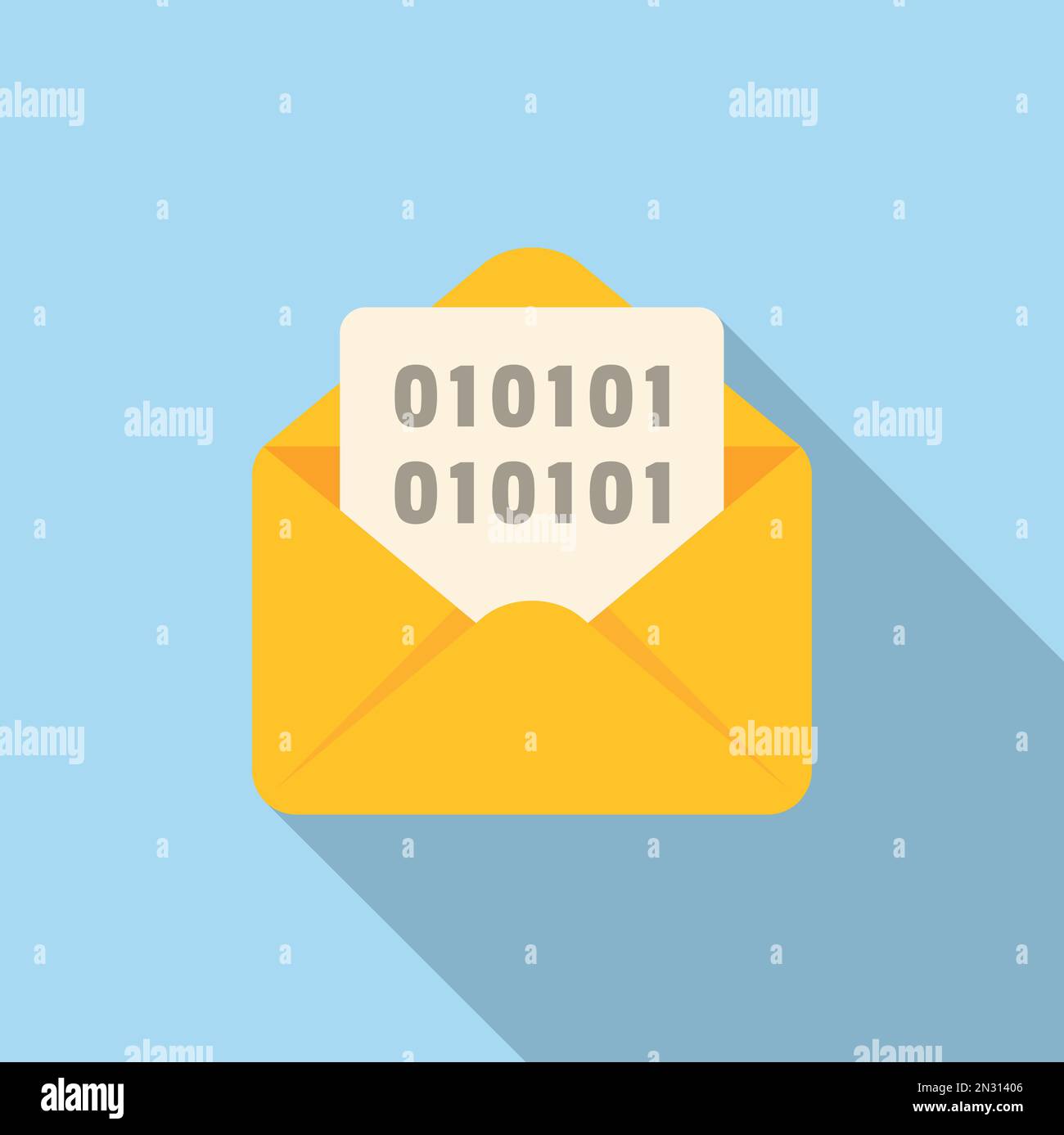 Email bug icon flat vector. Laptop error. Threat web Stock Vector Image ...