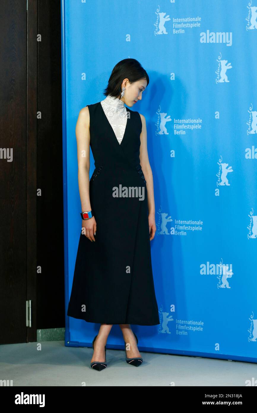 Actress Ito Ohno poses for photographers during the photo call for the ...