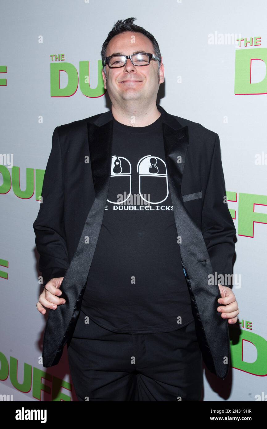Josh Cagan arrives at the Los Angeles Fan Screening of "THE DUFF" on ...