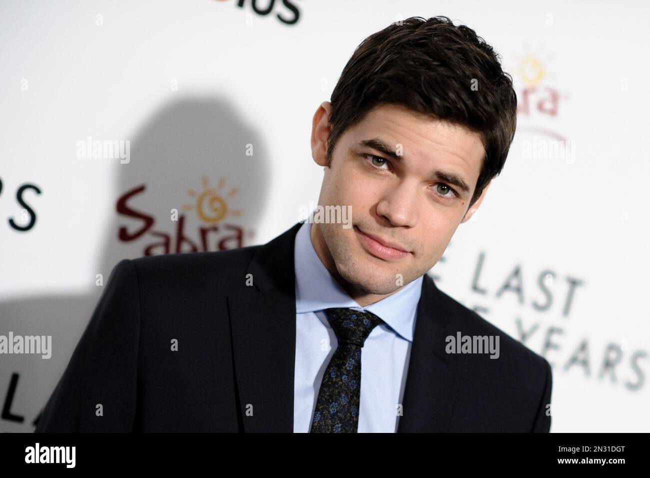 Jeremy Jordan arrives at the LA Premiere of "The Last Five Years" on ...
