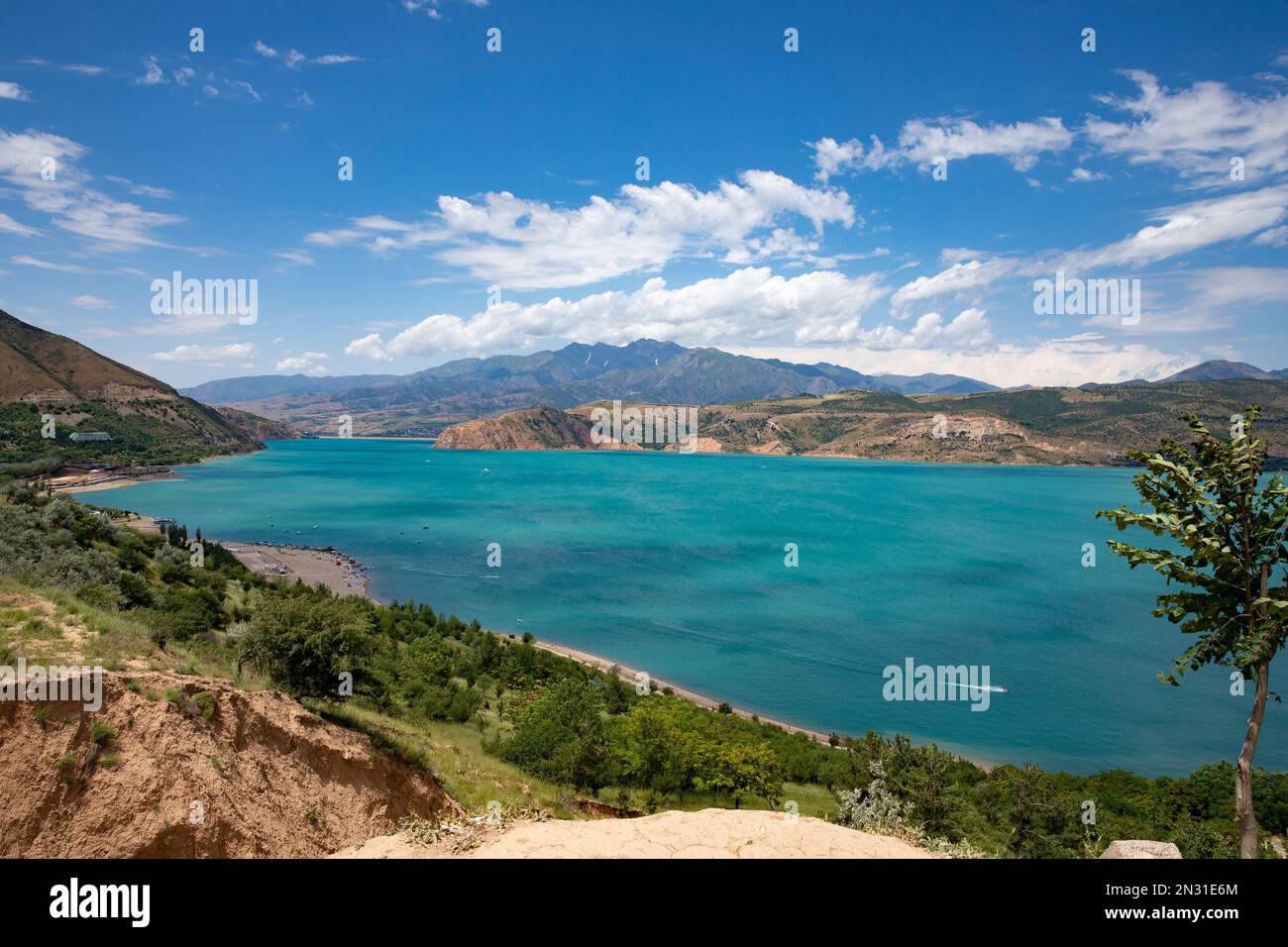Charvak reservoir hi-res stock photography and images - Alamy