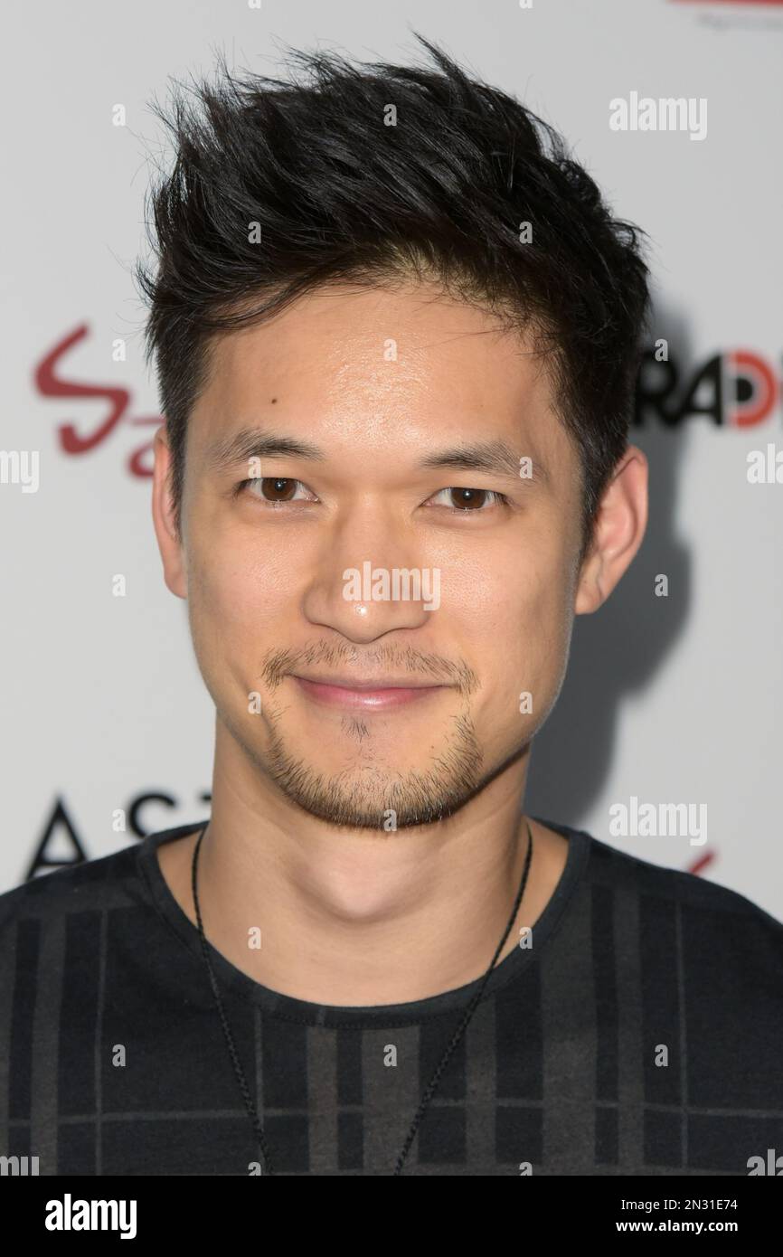 Harry Shum arrives at the LA Premiere of "The Last Five Years" on ...