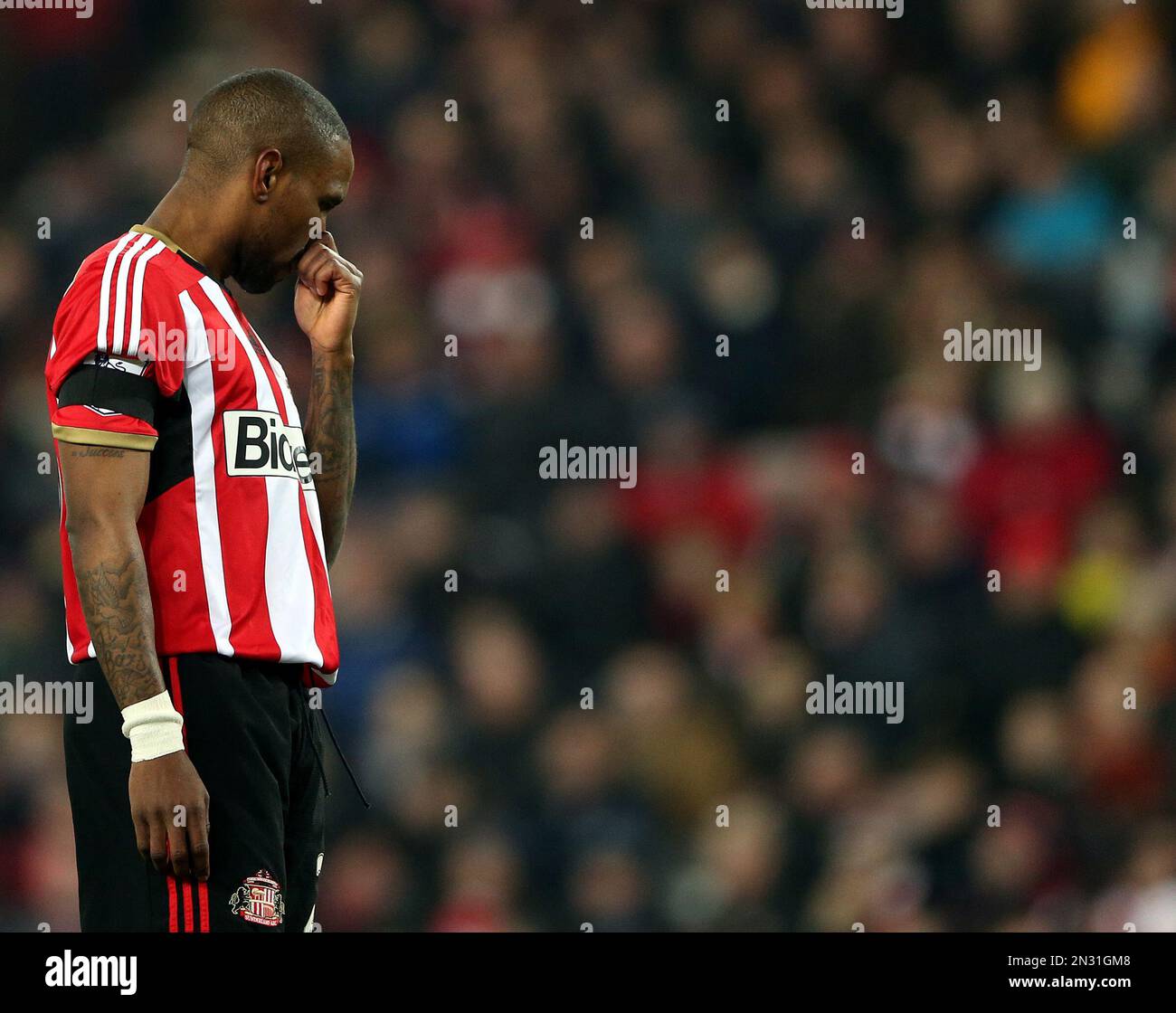 Sunderland's Jermain Defoe during their English Premier League soccer ...