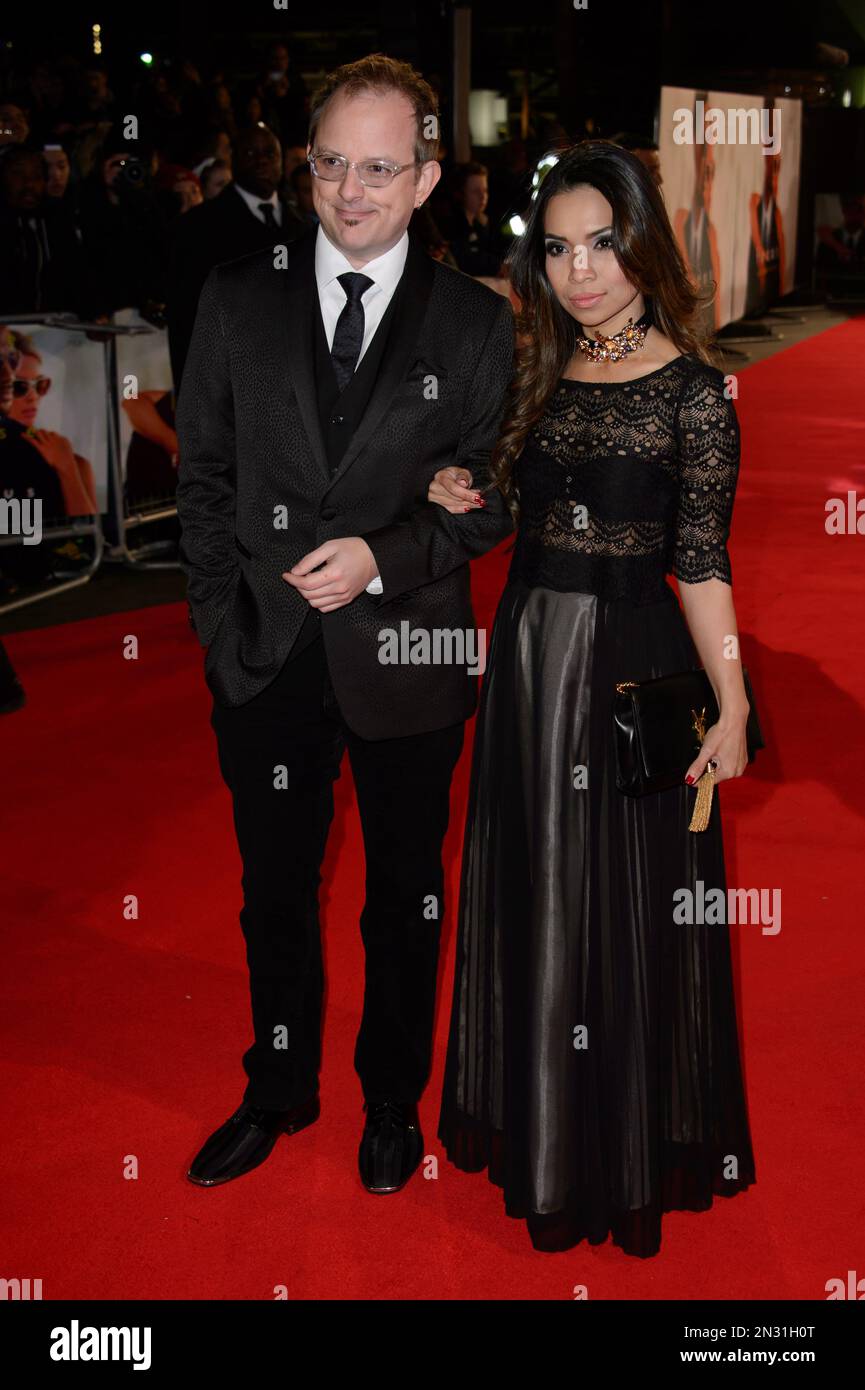 Apollo Robbins poses for photographers at the screening of Focus, at a ...