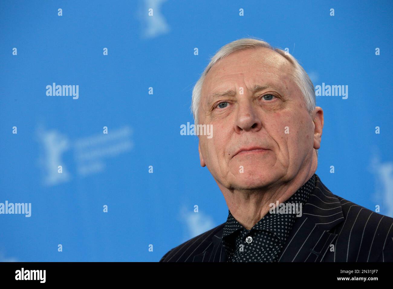 Director Peter Greenaway pose for photographers at the photo call for ...