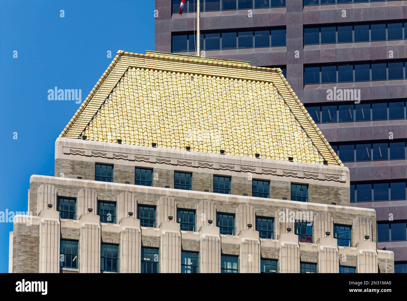 Gold terra cotta tiles hi-res stock photography and images - Alamy