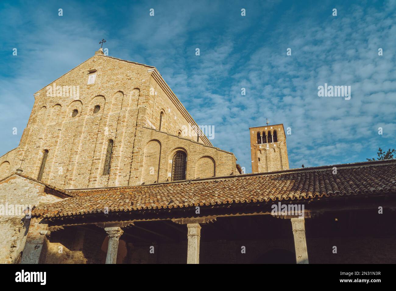 Basilica di Santa Maria Assunta e Chiesa di Santa Fosca Torcelo Stock ...