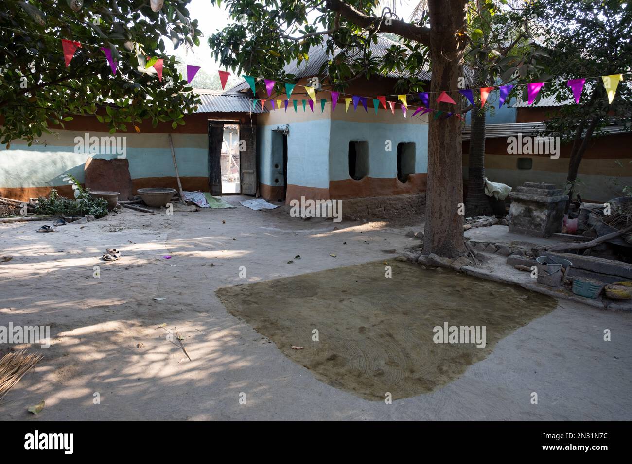 On the last full moon, Bidu Chandan Puja has been celebrated by Santan ...