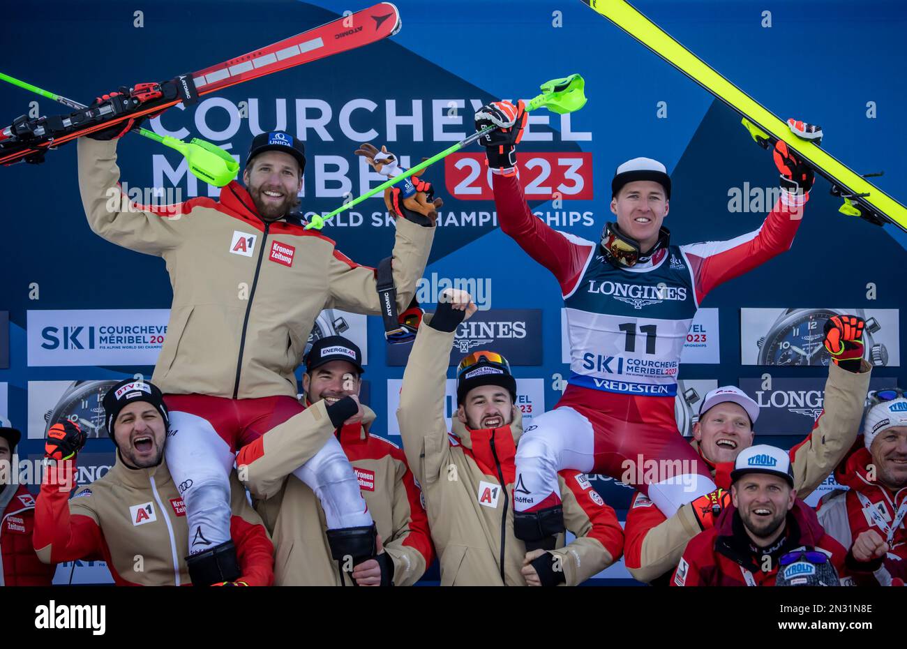 Courchevel, France. 07th Feb, 2023. Alpine skiing: World Championship ...