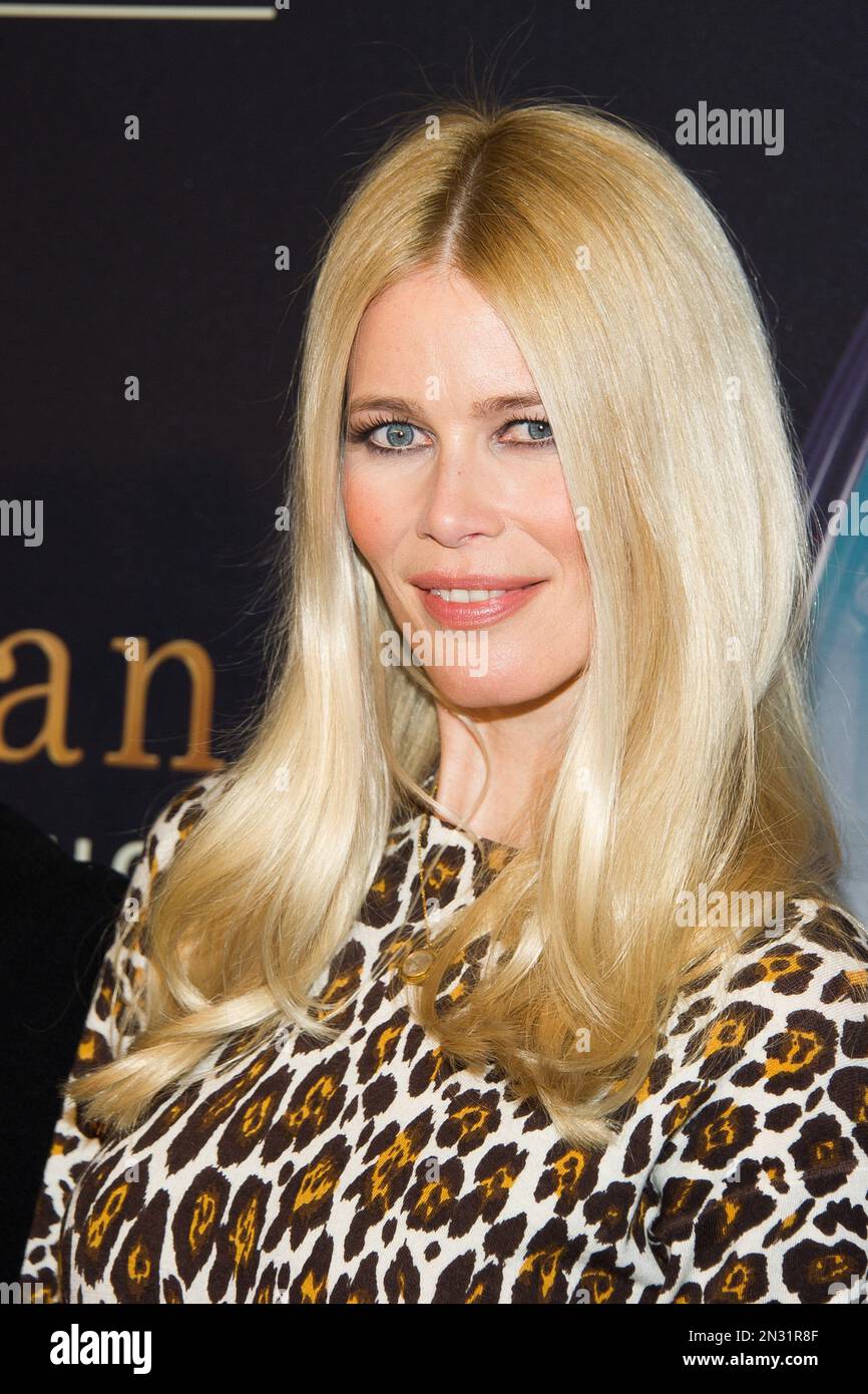Claudia Schiffer attends a special screening of "Kingsman: The Secret ...
