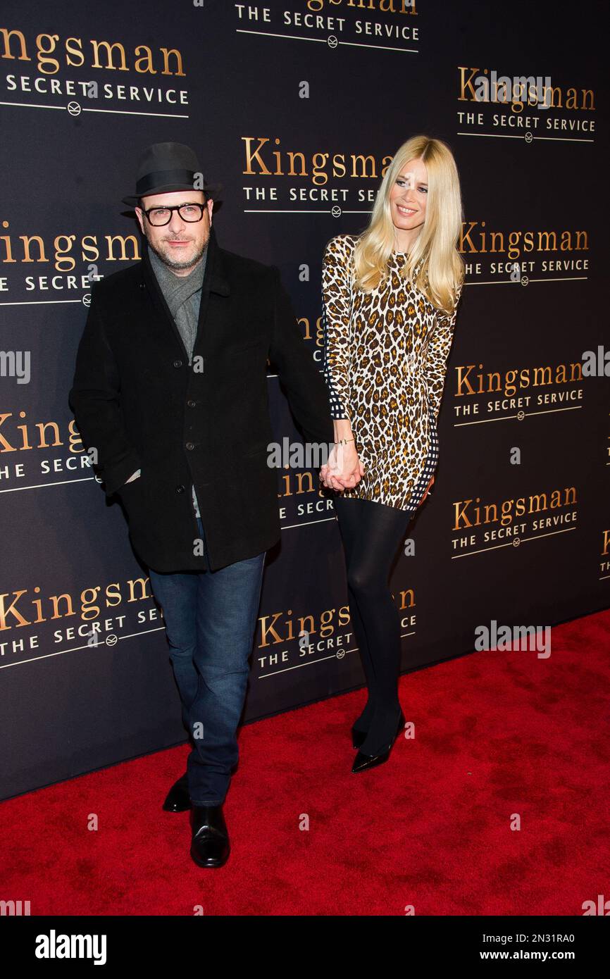 Matthew Vaughn and Claudia Schiffer attend a special screening of ...