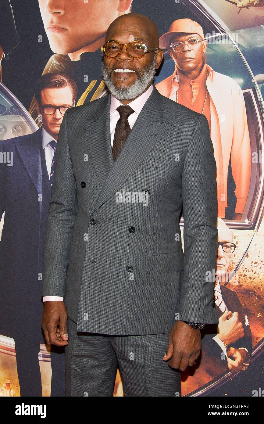 Samuel L. Jackson attends a special screening of "Kingsman: The Secret ...