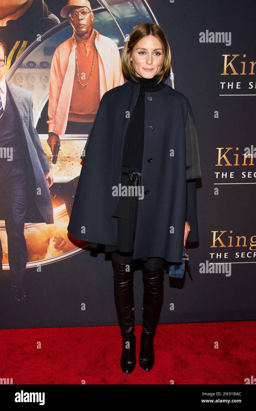 Olivia Palermo attends a special screening of "Kingsman: The Secret ...