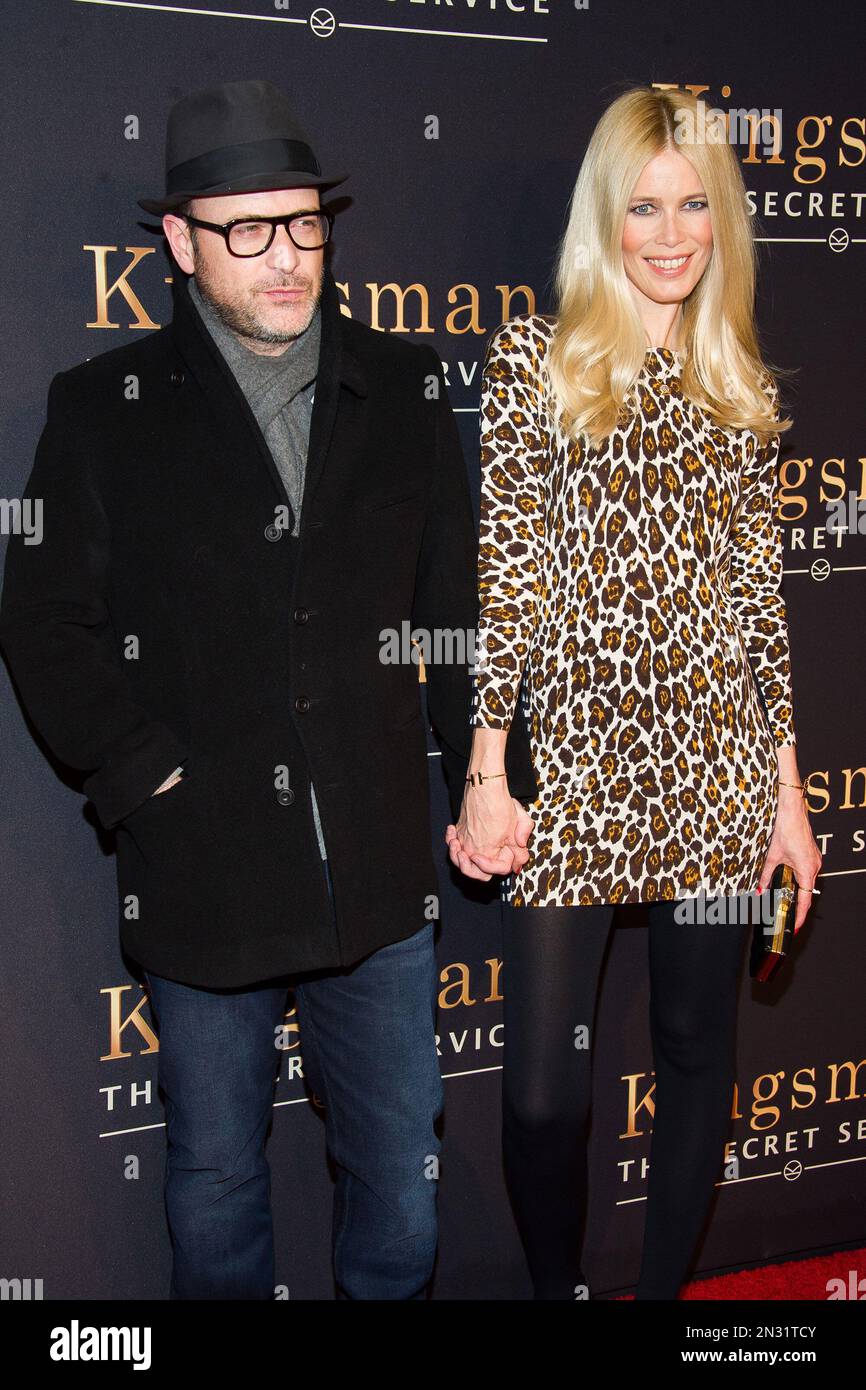 Matthew Vaughn and Claudia Schiffer attend a special screening of ...