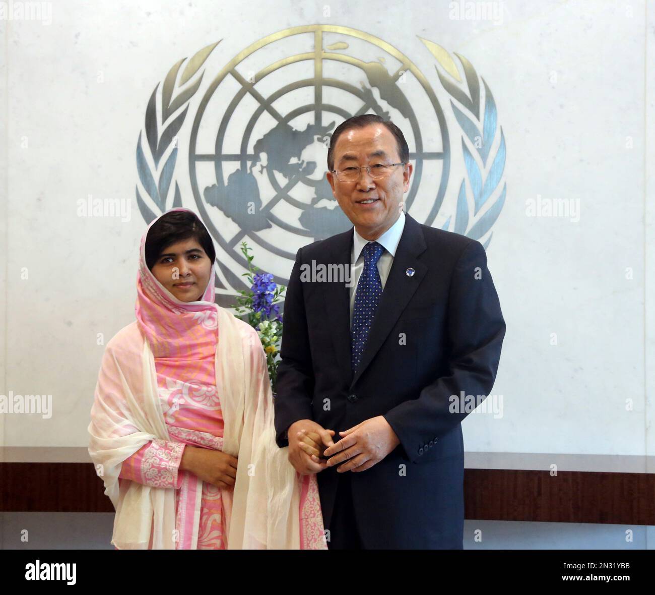 FILE - In this July 12, 2013 file picture, United Nations Secretary ...