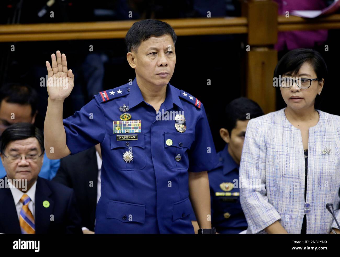 Relieved Philippine National Police Chief Superintendent Getulio ...