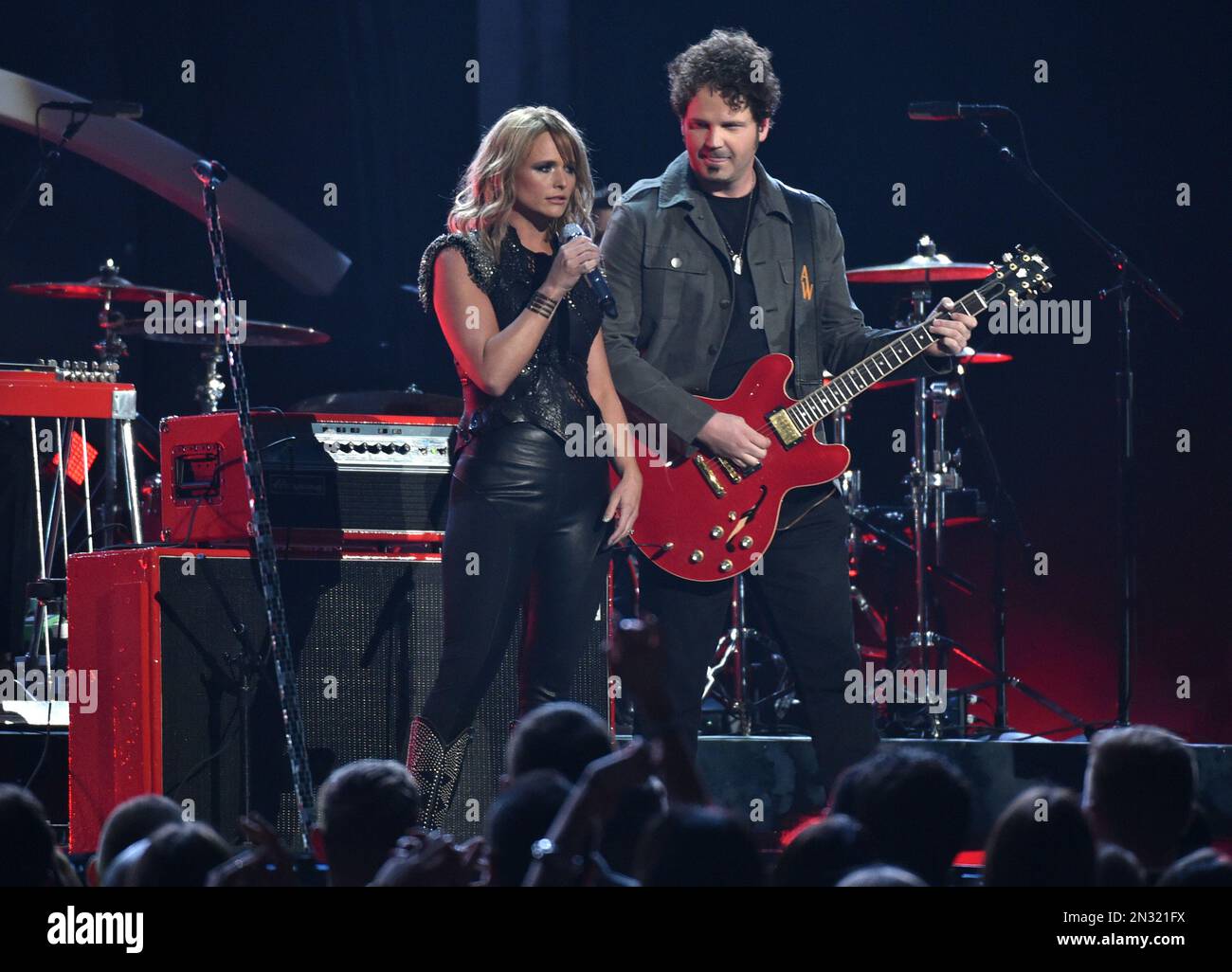 Miranda Lambert performs at the 57th annual Grammy Awards on Sunday ...