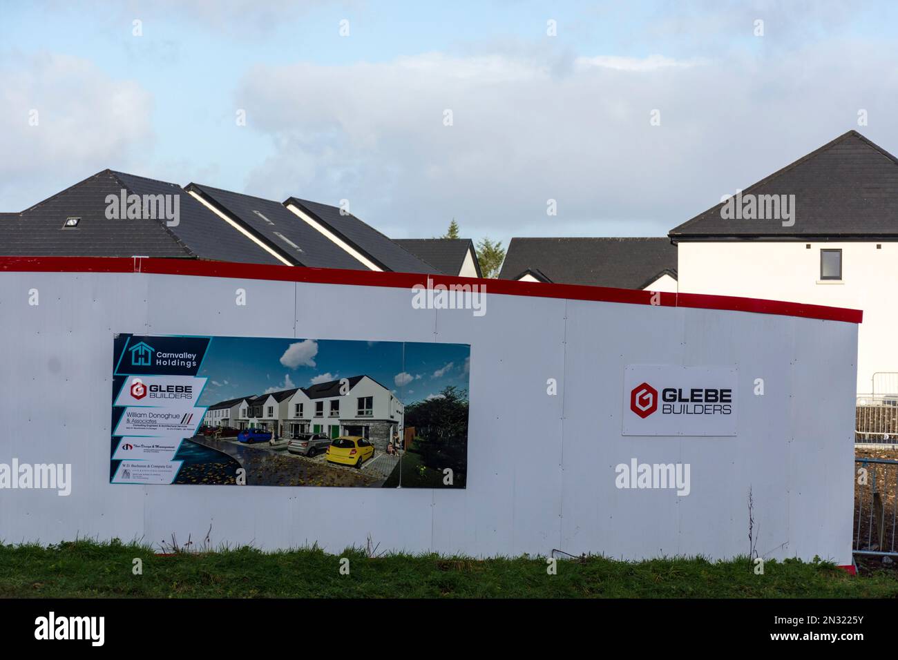 New build housing estate in Donegal Town, County Donegal, Ireland Stock ...