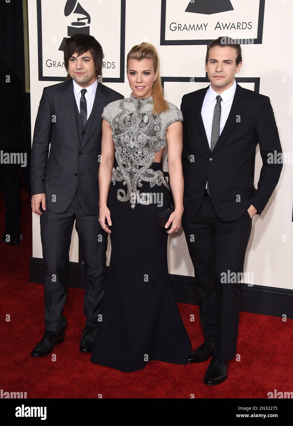 Reid Perry, from left, Kimberly Perry, and Neil Perry of The Band Perry ...