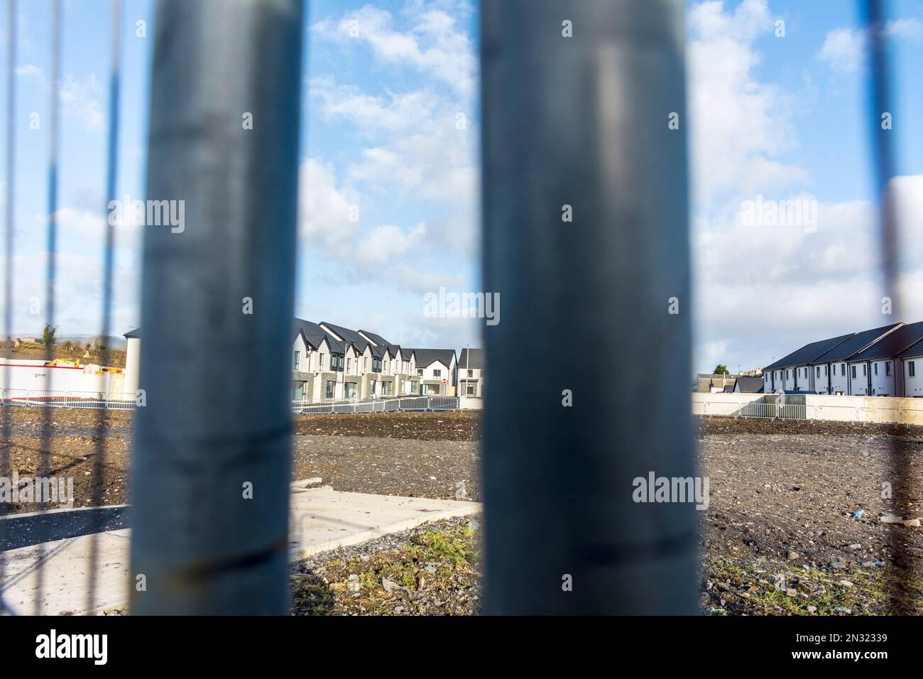 New build housing estate in Donegal Town, County Donegal, Ireland Stock ...