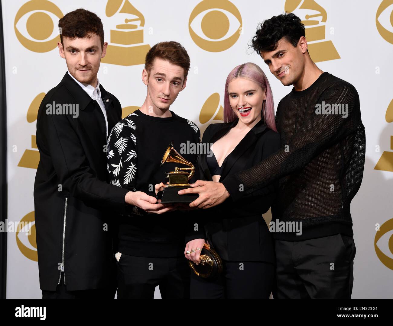 Jack Patterson, from left, Luke Patterson, Grace Chatto and Milan Neil ...