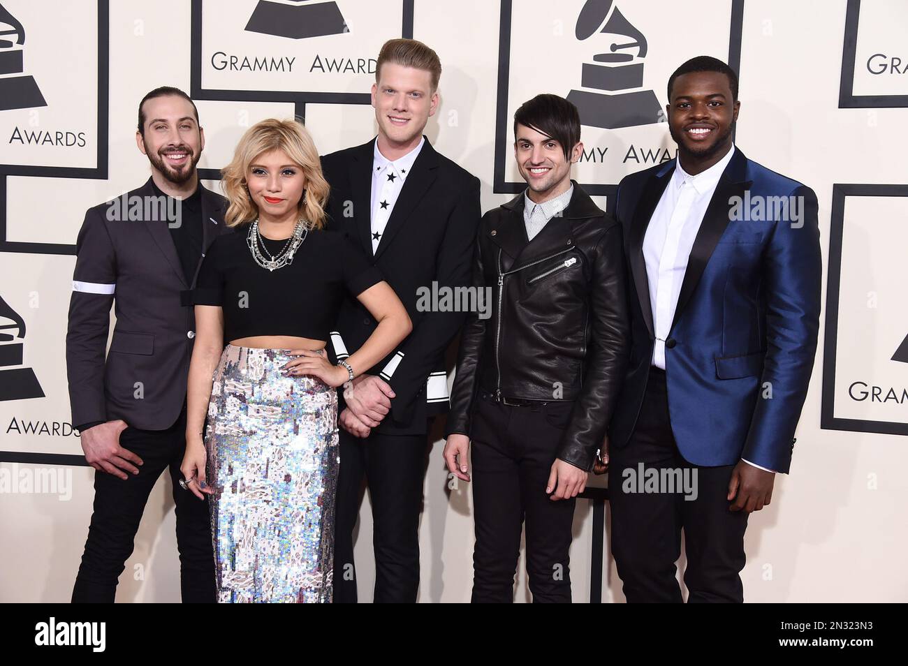 Avi Kaplan From Left Kirstie Maldonado Scott Hoying Mitch Grassi And Kevin Olusola Of