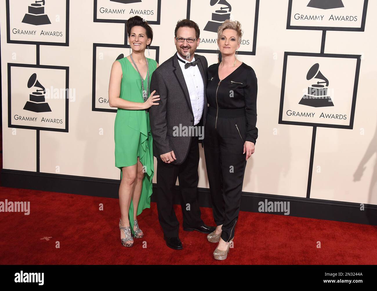 Judy Martin, from left, Jonathan Martin, and Jayce Martin arrive at the ...